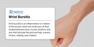 Wrist Bursitis - NJ's Top Orthopedic Spine & Pain Management Center